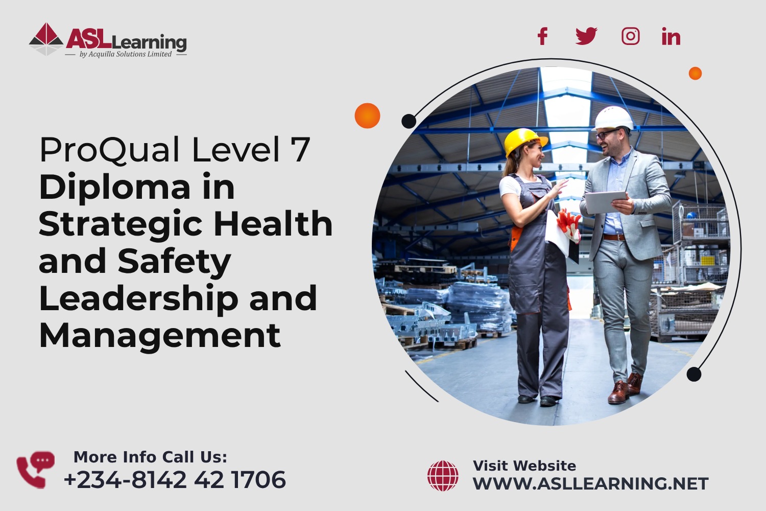 ASL Learning - Health, Safety, Environment & Quality (HSEQ) Online ...